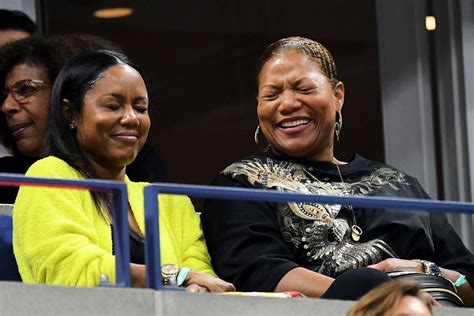 Queen Latifah And Girlfriend Eboni Nichols Watch Us Open
