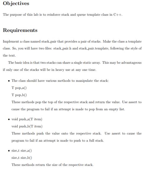 Solved Need Help With This Assignment In C With Stacks