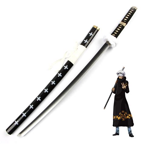 Anime One Piece Trafalgar Law Cosplay Weapon Sword Props Kikoku Sword