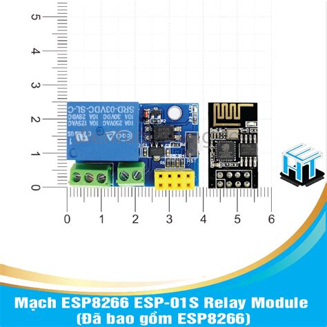 [hcm]mạch esp8266 esp 01s relay module Đã bao gồm esp8266 shopee