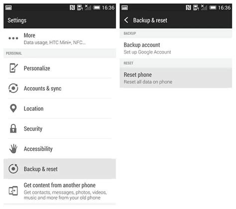 Quick Solutions To Resetting HTC One M M M