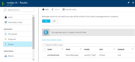 using node js to access azure iot hub sander van de velde