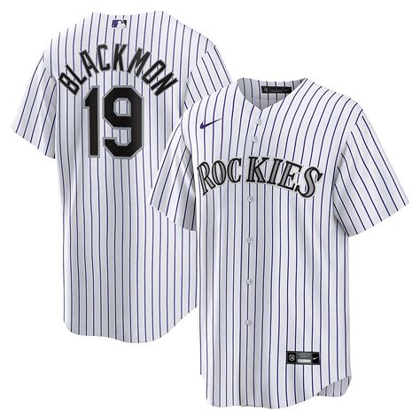 Nike Charlie Blackmon Colorado Rockies Home Replica Player Name Jersey Academy