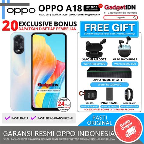 Jual Oppo A Gb Gb Gb Extended Ram Garansi Resmi Oppo Shopee Indonesia