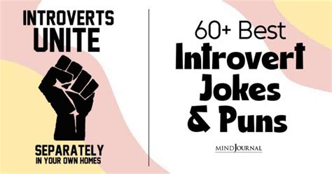 60 Introvert Jokes And Puns Humor For The Reserved Souls