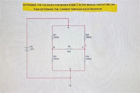 Solved Also Calculate The Current In Each Resistor Write Chegg Com