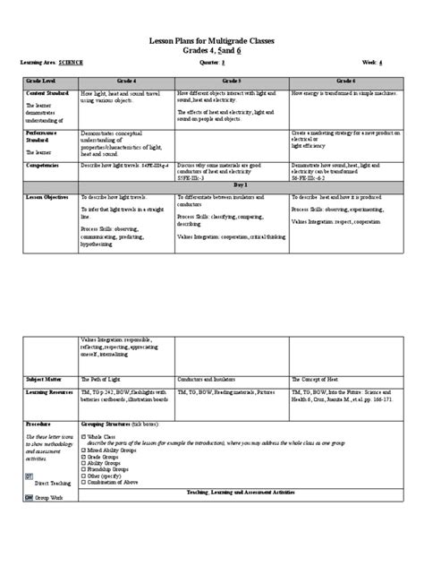 Science Week 4 Pdf Insulator Electricity Electrical Conductor