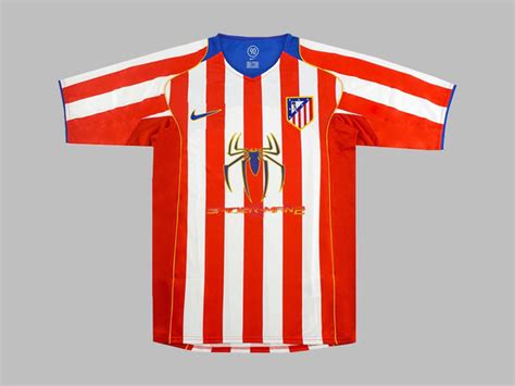 Atletico Madrid 2004 2005 Home Shirt Very Good Xl Foot Jerseys