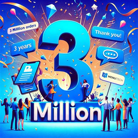 Big Milestone 3 Million Orders Small Milestone 1st Dall E Powered