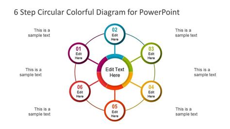 Step Circular Colorful Diagram PowerPoint Template SlideModel Powerpoint Templates