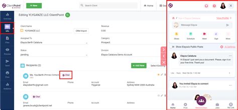 Relationship Sidebar Integration Enhancements 2025 Clientpoint