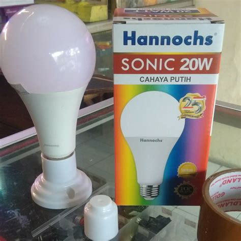 Jual Lampu LED Hannochs Sonic Watt W Bohlam Hannoch Watt W Hanochs Shopee Indonesia