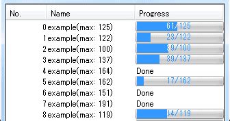 Java Swing Tips JProgressBar In JTable Cell Render A Progress String