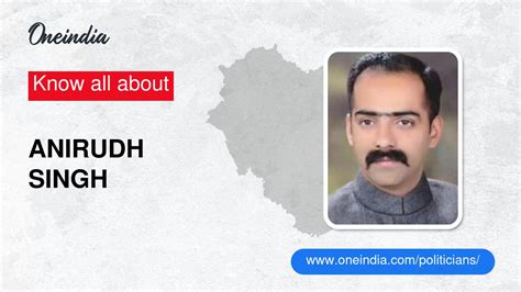 Anirudh Singh Age Biography Education Wife Caste Net Worth And More