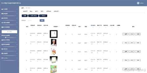 基于springbootvue的中小学数字化教学资源管理平台设计与实现 Csdn博客