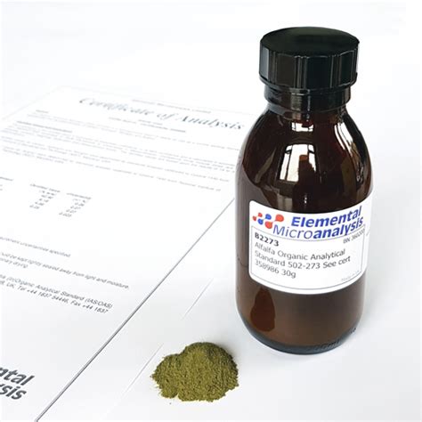 Natural Reference Materials Elemental Microanalysis Natural Reference Materials Elemental Microanalysis