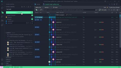 Commits And Commit Graph Views Dont Automatically Refresh When Using Scm To Add Commit · Issue