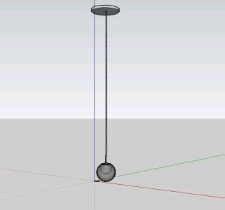 Lamp In SketchUp 207 22 KB CAD Library