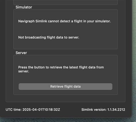 Simlink Not Detecting Simulator Simlinkmoving Map Navigraph