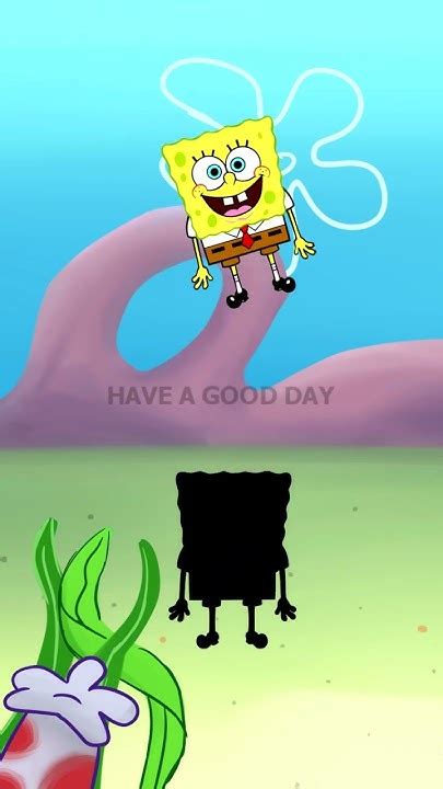 Guess The Shadow Spongebob Rocking 😁 Shorts Spongebob Youtube