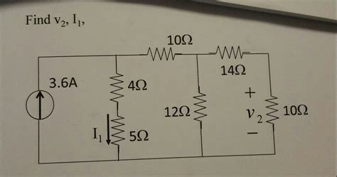 Solved Find V I Chegg Com