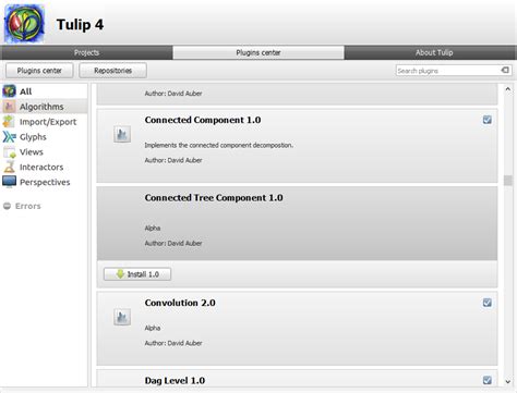 Plugins Management Mac Os And Windows Only — Tulip User Handbook 500 Documentation