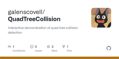 Github Galenscovellquadtreecollision Interactive Demonstration Of