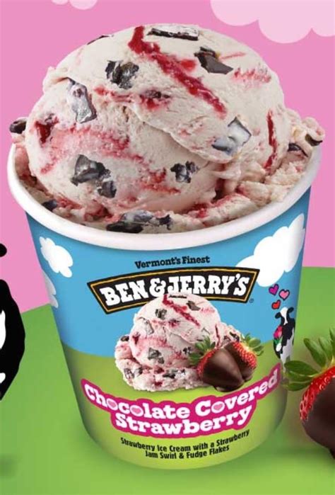 Chocolate Covered Strawberry A New Ben And Jerrys Limited Batch Flavor