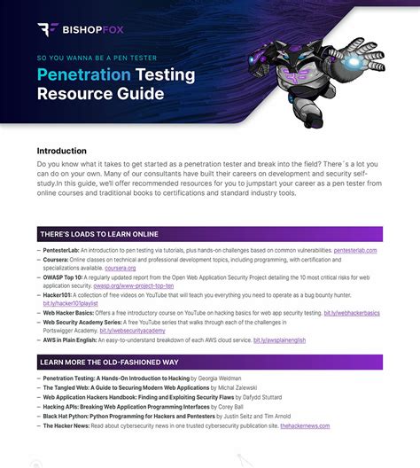 Bishop Fox Guide Penetration Testing Resources Bishop Fox