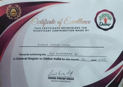 Shashi Kumar Singh On Linkedin Daburindia Proudmoment