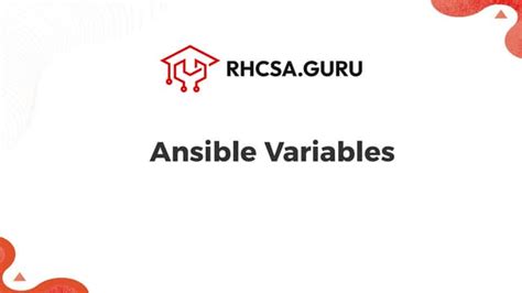 Ansible Variables In Playbook Rhcepdf