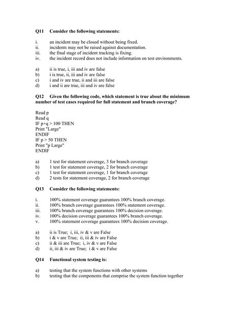 Istqb Exam Sample Paper 2 Pdf