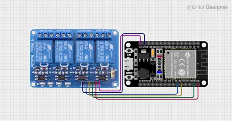 How To Use Esp32 Relay X4 V1 1 Pinouts Specs And Examples Cirkit