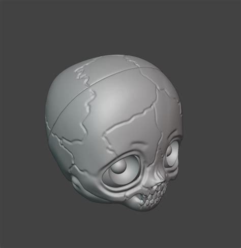 3d File Kabbit Addon Mr Bones Skeleton Head 💀 ・3d Printing Design To Download・cults