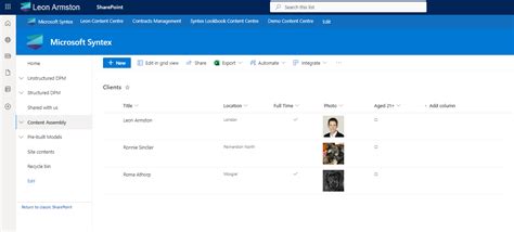 Images And Tables Now Supported In Microsoft Syntex Content Assembly