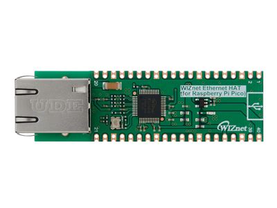 13784 Ethernet Modül WIZnet Ethernet HAT Raspberry Pi Pico Ethernet Hat TCP UDP WOL over