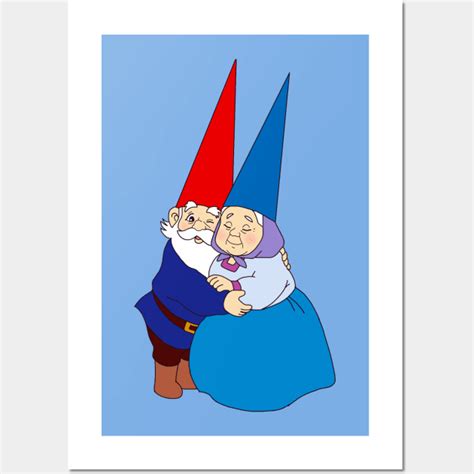David The Gnome And Lisa Retro David The Gnome Posters And Art