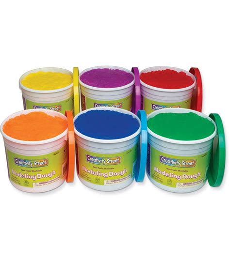 Creativity Street® Modeling Dough 6 Pack Multi Access Office