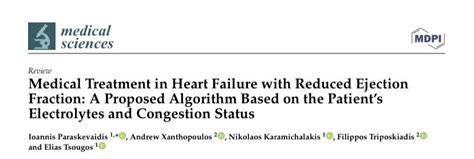 Attilio Cotroneo Md Mmed On Linkedin Electrolyte Disturbances Are Common In Hfref Patients
