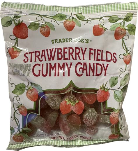 Trader Joes Strawberry Fields Gummy Candy