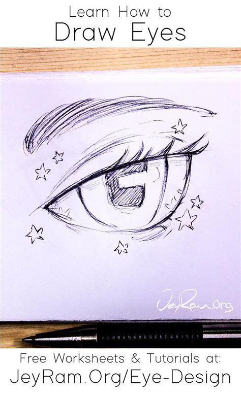 How To Draw Eyes Free Worksheet Tutorial Artofit