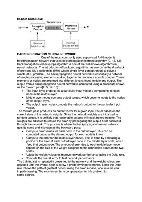 Cryptography Using Artificial Neural Network Pdf