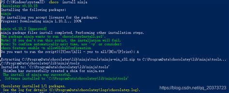 Windows 安装ninjaninja安装 Csdn博客