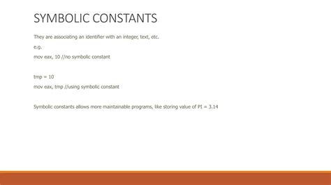 Assembly Language Tutorials For Windows 03 Assembly Language Programming Ppt