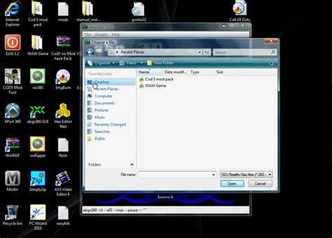 How To Iso Mod Hack Cod5 Youtube