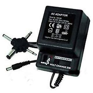 UNIVERSAL AC DC ADAPTER ADAPTOR V V V V V V MA Watt Pin