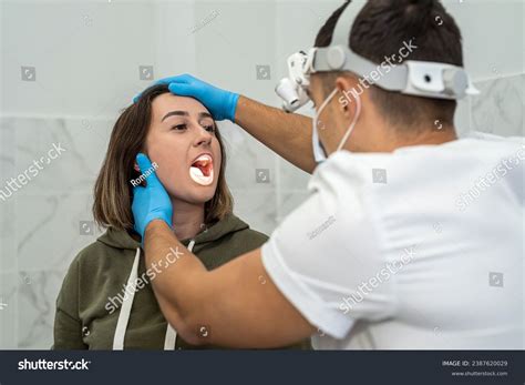 Female Patient Ent Clinic Stock Photos Images Shutterstock