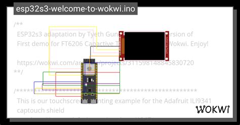 Esp32s3 ILI9341 Capacitive Touch Emike Test Ili9341xample Finger