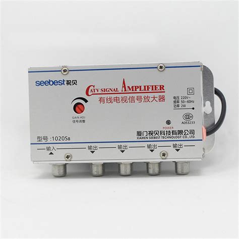 Ac 220v 4 Way Catv Cable Tv Signal Amplifier Amp A Grandado