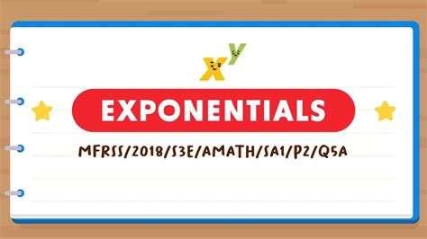 Sec Math Made Simple Ep3 Exponentials Solving Using The Law Of Indices 🧐 Youtube